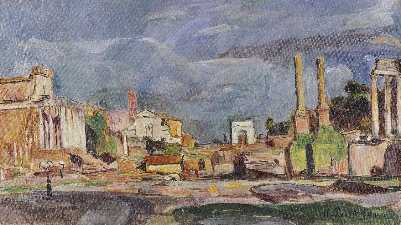 Artist Hans Purrmann